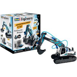 Revell Spielzeug-Adventskalender »Engineers Hydraulischer Bagger« ab 8 Jahren bunt