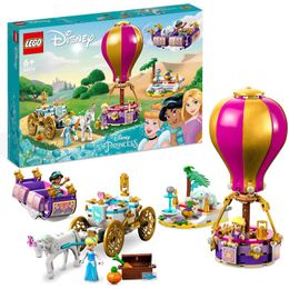 Lego Konstruktionsspielsteine »Prinzessinnen auf magischer Reise (43216), Disney« Made in Europe bunt