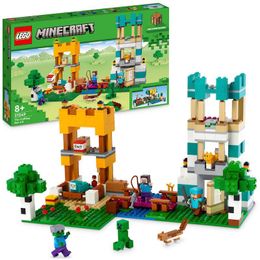 Lego Konstruktionsspielsteine »Die Crafting-Box 4.0 (21249), Minecraft« Made in Europe Farbe