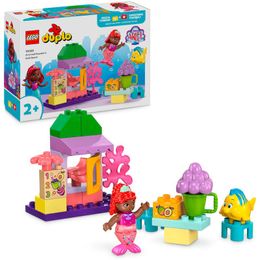 Lego Konstruktionsspielsteine »Arielles und Fabius' Café-Kiosk (10420), Lego DUPLO Disney « Made in Europe bunt