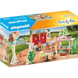 Playmobil Konstruktions-Spielset »Campingplatz (71424), Family & Fun« bunt