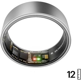 ULTRAHUMAN Activity Tracker »Ring AIR Rose Gold - Size 12« grau + Raw Titanium