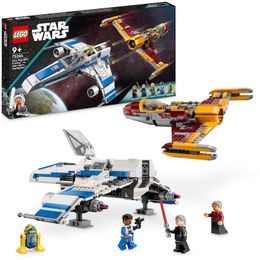 Lego Konstruktionsspielsteine »New Republic E-Wing vs. Shin Hatis Starfighter (75364)« Star Wars; Made in Europe bunt