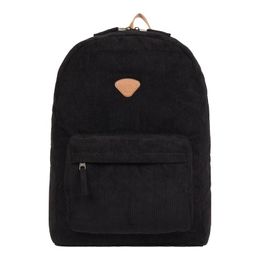 Billabong Tagesrucksack »Schools Out Cord 20L« schwarz Stoff: Baumwollcord