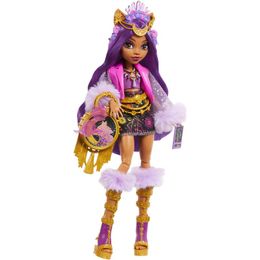 MONSTERHIGH Anziehpuppe »Monsterfest Clawdeen Wolf mit Festival-Outfit« bunt
