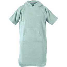Tom Tailor HOME Badeponcho »Surfponcho COLOR BATH« 1 Stk. mit Kordel, Bauchtasche, saugstark, Baumwolle, auch in Kindergrößen Fresh Sage 140/158...