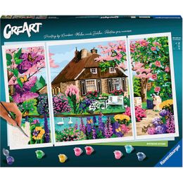 Ravensburger Malen nach Zahlen »CreArt, Waterside Cottage« Made in Europe bunt