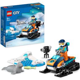 Lego Konstruktionsspielsteine »Arktis-Schneemobil (60376), City« Made in Europe bunt