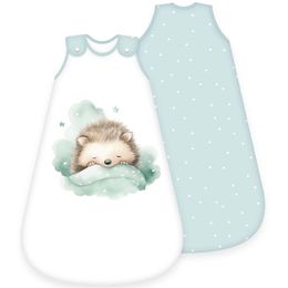 Baby Best Babyschlafsack »Kleiner Igel Baby-Schlafsack 70cm« grün Bezug: 100% Baumwolle. Füllung: 100% Polyester L: 70 cm