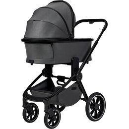 MOON Kombi-Kinderwagen »Resea+« mit Sportsitz anthrazit