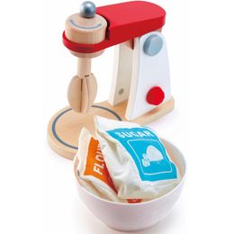 HAPE Kinder-Rührgerät »Mixer & Rührer« mit beweglichen Rührarm rot/natur/weiß