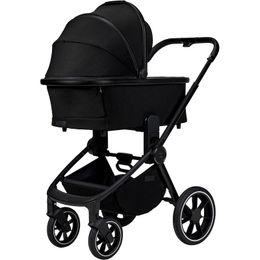 MOON Kombi-Kinderwagen »Resea+« mit Sportsitz onyx
