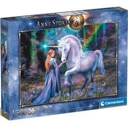 Clementoni Puzzle »Anne Stokes Collection, Bluebell Woods« Made in Europe bunt