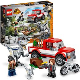 Lego Konstruktionsspielsteine »Blue & Beta in der Velociraptor-Falle (76946), Jurassic World« Made in Europe bunt