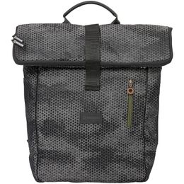 Gesslein Wickelrucksack »N°6, schwarzgrau« Made in Germany schwarzgrau