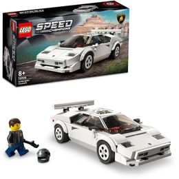 Lego Konstruktionsspielsteine »Lamborghini Countach (76908), Speed Champions« Made in Europe weiß