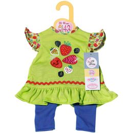 Baby Born ZAPF CREATION Puppenkleidung »Dolly Moda, Erdbeeren Outfit 43 cm« bunt