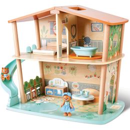 HAPE Puppenhaus »Green Planet Explorers, Das Urwaldhaus der Tiger« bunt