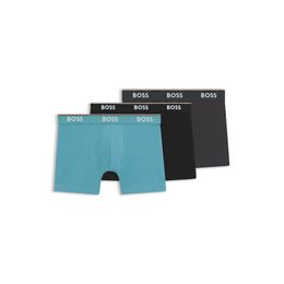 BOSS Boxershorts &raquo;BoxerBr 3P Power&laquo; 3 Stk. Open Miscellaneous 987 XXL - 3 Stk. 3 Stk. XXL 3er Pack enganliegende Boxershorts von BOSS