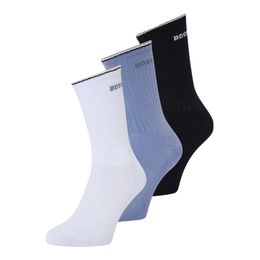 BOSS Socken Herren Gr&ouml;&szlig;e 40/46 pastellblau / schwarz / wei&szlig;