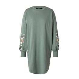V&eacute;ro Moda Vero Moda Kleid 'VMSELIN' Damen Gr&ouml;&szlig;e 36 dunkelgr&uuml;n / flieder / orange / wei&szlig; Sommerkleid