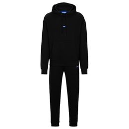 HUGO BLUE Kapuzensweatshirt »Tracksuit NalonsoNap Sportanzug«, mit Kängurutasche Black001 XXL XXL Sweatshirt von Hugo BLUE Menswear