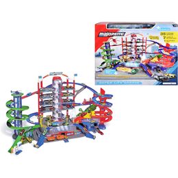 Spiel-Parkhaus Majorette "City Garage", bunt, Fahrzeug-Spielwelten, KinderB:128cm H:73cm T:78cm, Kunststoff, mit Licht und Sound, B:128cm H:73cm T:78cm