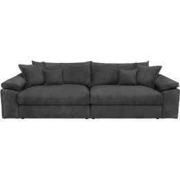 Big-Sofa Home Affaire, B:303cm T:123cmschwarz, 100% Polyester, Sofas, "Soft&Cosy XXL, B: 303 cm"