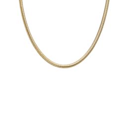 Kette ohne Anhänger Skagen "Schmuck Geschenk Edelstahl MODERNE STAK", gold (gelbgoldfarben), Halsketten, Damen, Edelstahl, L: 45,5 B: 3mm, B:3mm