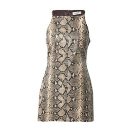 Replay Kleid Damen Gr&ouml;&szlig;e 40 sand / schwarz Winterkleid