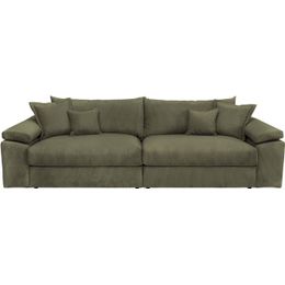 Big-Sofa Home Affaire, B:303cm T:123cmolive, 100% Polyester, Sofas, "Soft&Cosy XXL, B: 303 cm"
