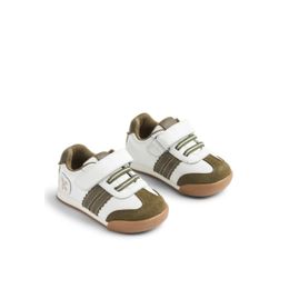 Trainingsschuh Wheat "Wheat Sneaker Spectra", M&auml;dchen, Gr. 22, dry pine, Veloursleder, Schuhe