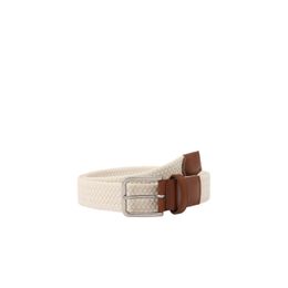 Lloyd Men's Belts Flechtgürtel LLOYD MEN’S BELTS "Lloyd Belts Herrengürtel 1872", Jungen, Gr. 100, creme, Kunstfaser, Gürtel