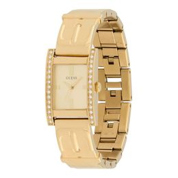 Guess Analog Watch female Gold size One Size