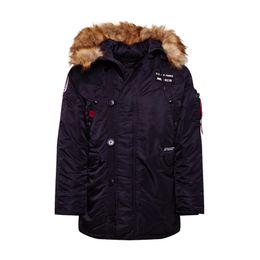 Alpha Industries Jacke 'Airborne' Herren Gr&ouml;&szlig;e XXXL grau / rot / schwarz / wei&szlig;