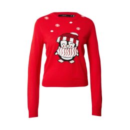 V&eacute;ro Moda Vero Moda Pullover Damen Gr&ouml;&szlig;e XL knallrot / schwarz / wei&szlig;