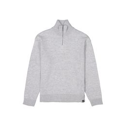 Garcia Pullover Jungen Gr&ouml;&szlig;e 164/170 graumeliert / wei&szlig;