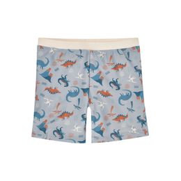 Playshoes Badeshorts Jungen Gr&ouml;&szlig;e 98/104 blau / hellblau / orange / wei&szlig;
