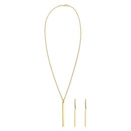 Elli Jewelry Set 'Geo' female Gold size 45