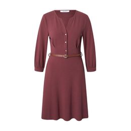 ABOUT YOU Kleid 'Ilona' Damen Gr&ouml;&szlig;e 36 braun / bordeaux Winterkleid