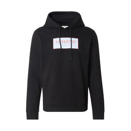 Jack & Jones JACK & JONES Sweatshirt 'JORGREENE' Herren Gr&ouml;&szlig;e XS rot / schwarz / wei&szlig;