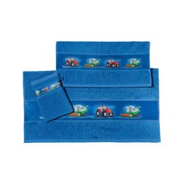 Erwin M&uuml;ller Erwin M&uuml;ller Frottier Kinder-Frottier-Set 3-teilig in blau | Gr.: onesize