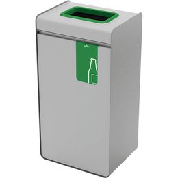 Durable Wertstoffsammler DURASORT&reg; 55 l, HxBxT 830 x 420 x 330 mm, Glas, gr&uuml;n