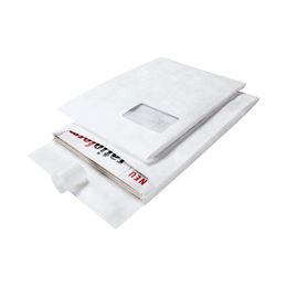 Faltentasche Tyvek&reg;, rei&szlig;fest, wasserfest, VE 100 Stk, LxBxH 229 x 324 x 20 mm, ab 10 VE kaiserkraft