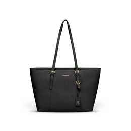 Lazarotti Bologna Leather Shopper Tasche Leder 35 cm in black | Gr.: onesize