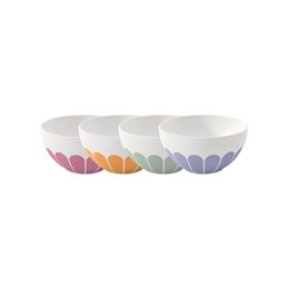 Villeroy & Boch Villeroy & Boch 4er Set Müslischalen-Set Fleur Vert ø 14,1 cm in bunt | Gr.: onesize