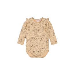 NOA NOA miniature Body 'Amelia' M&auml;dchen Gr&ouml;&szlig;e 50/56 beige / schwarz