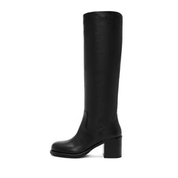 Derimod Stiefel Damen Größe 38 schwarz Winterschuhe