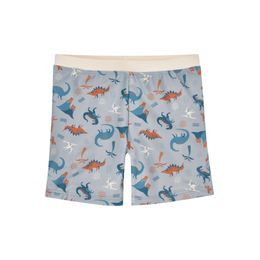 Playshoes Badeshorts Jungen Gr&ouml;&szlig;e 98/104 blau / hellblau / orange / wei&szlig;