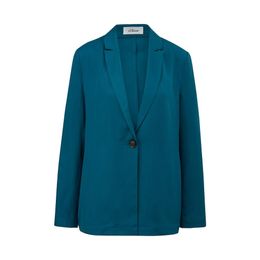 s.Oliver BLACK LABEL Blazer Damen Größe 38 petrol